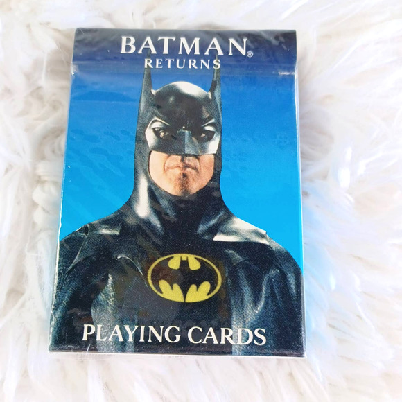 BATMAN RETURNS | Accessories | Vintage 992 Batman Returns Playing Cards ...